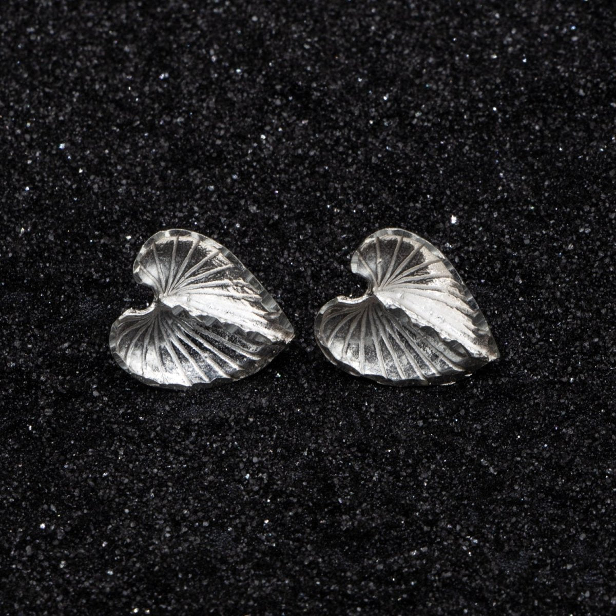Large Anthurium Stopper Stud Earring