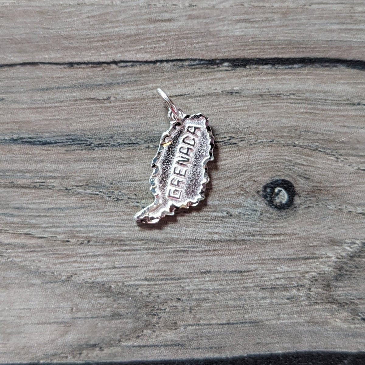 Caribbijou Grenada Map Pendant in 925 Sterling Silver – Caribbijou ...